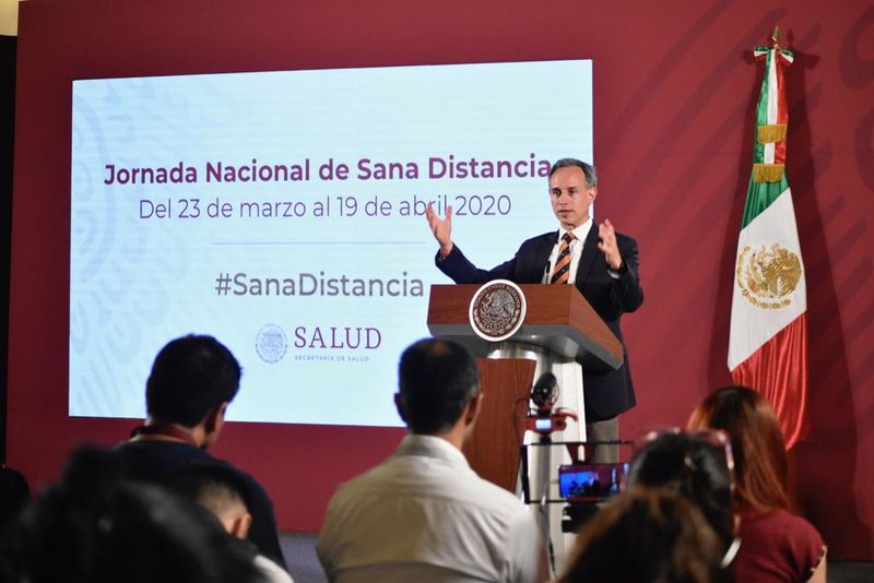 Anuncia Salud la jornada nacional de Sana Distancia