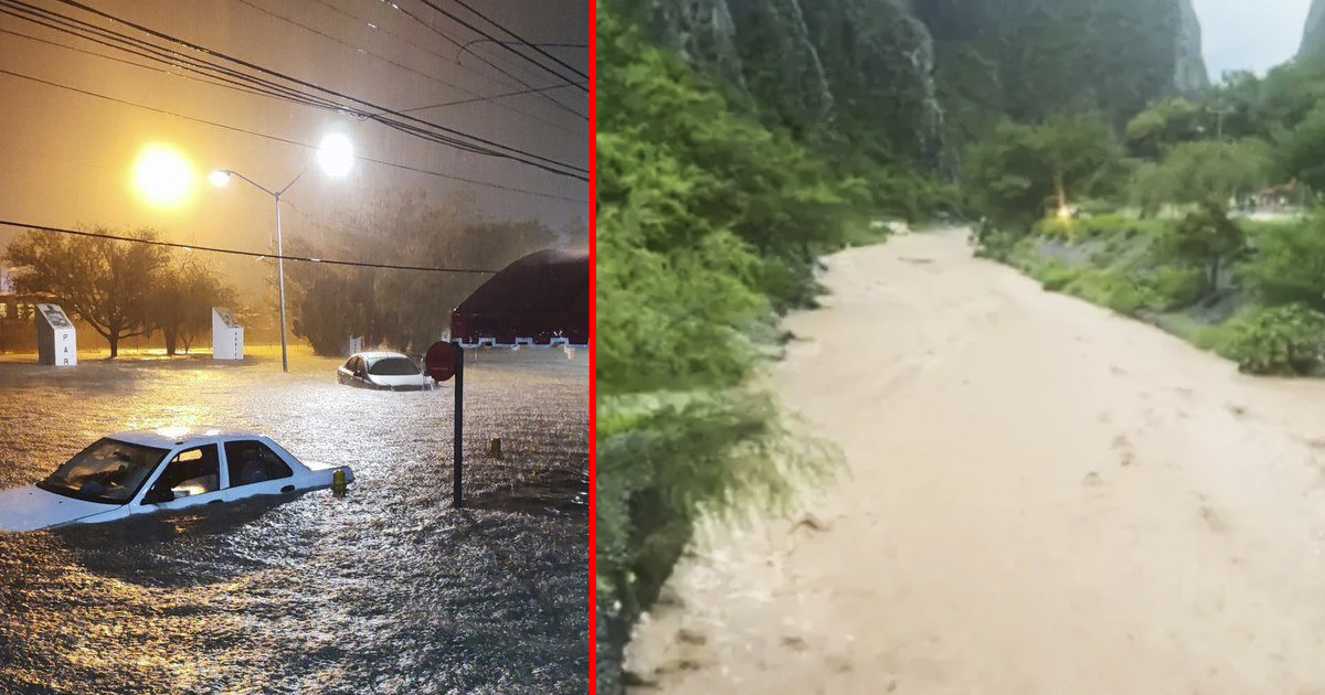 Tras meses de sequía ¡Monterrey se inunda!