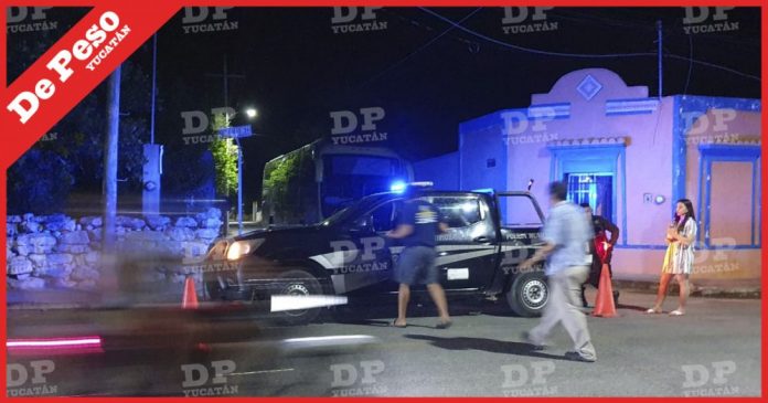 Dzidzantún: sale a tomar 'fresco' y acaba descalabrado con una viga